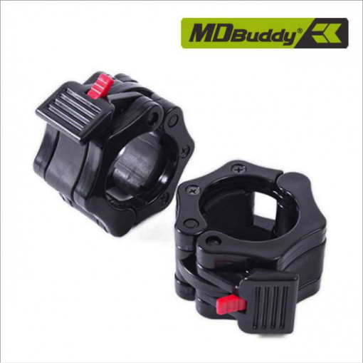 Bộ 2 khóa tạ nhựa Olympic MDBuddy MD4040 (1 cặp) - Máy tập gym
